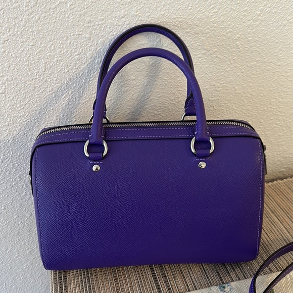 Coach | Bags | Coach 3pcs Rowan Sport Purple Satchel Set | Poshmark